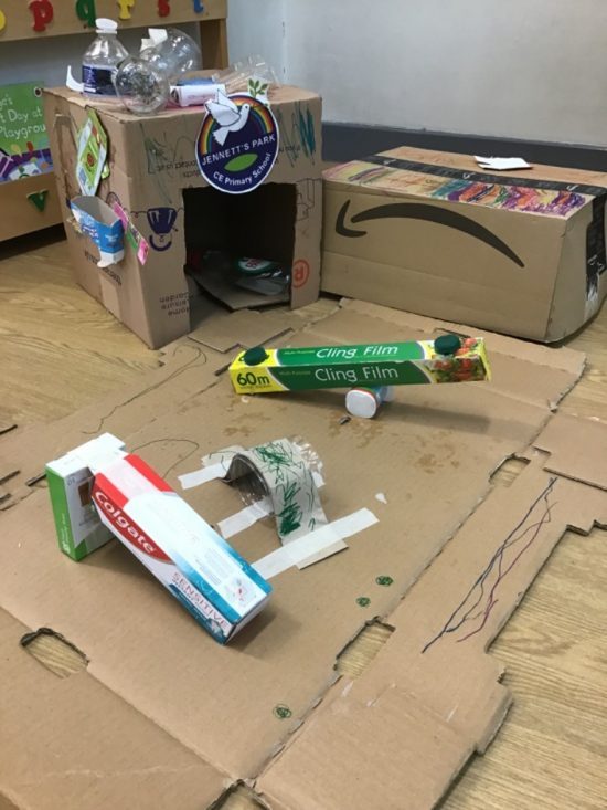 Cardboard Challenge 2022 | Jennett's Park