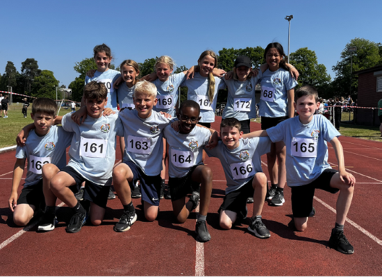 Year 6 athletics | Jennett's Park